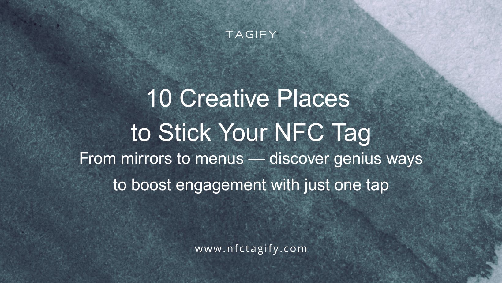 10 Creative Places for NFC – NFC Tagify