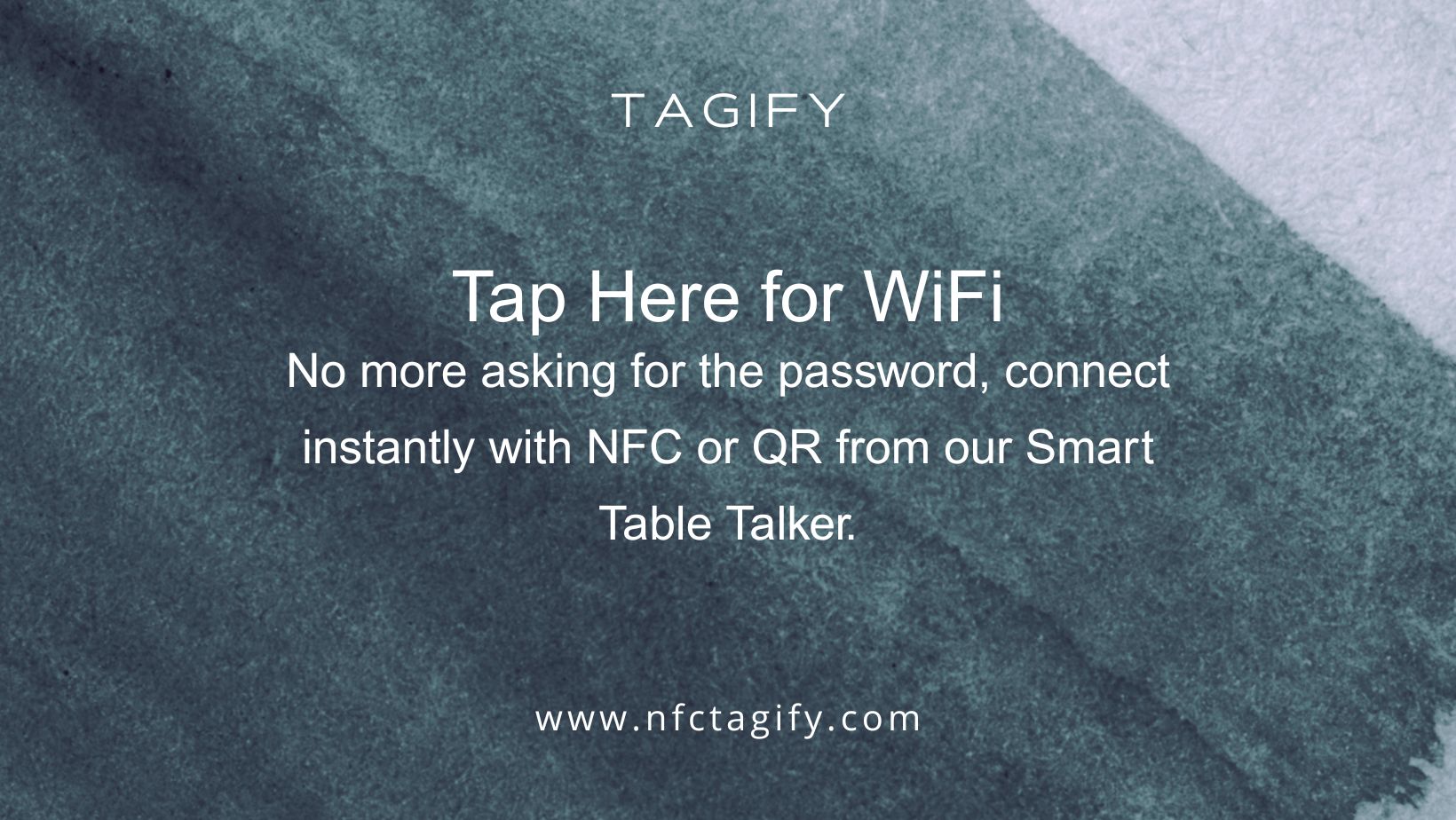 Tap to Join WiFi – NFC Tagify